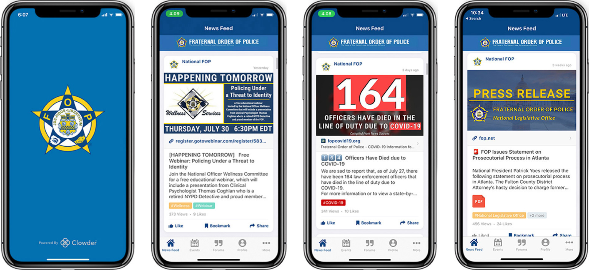NFOP Mobile App - Fraternal Order of Police